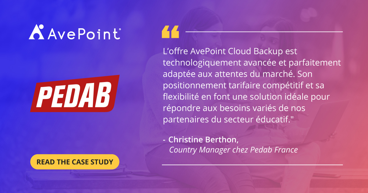 Pedab France | AvePoint France