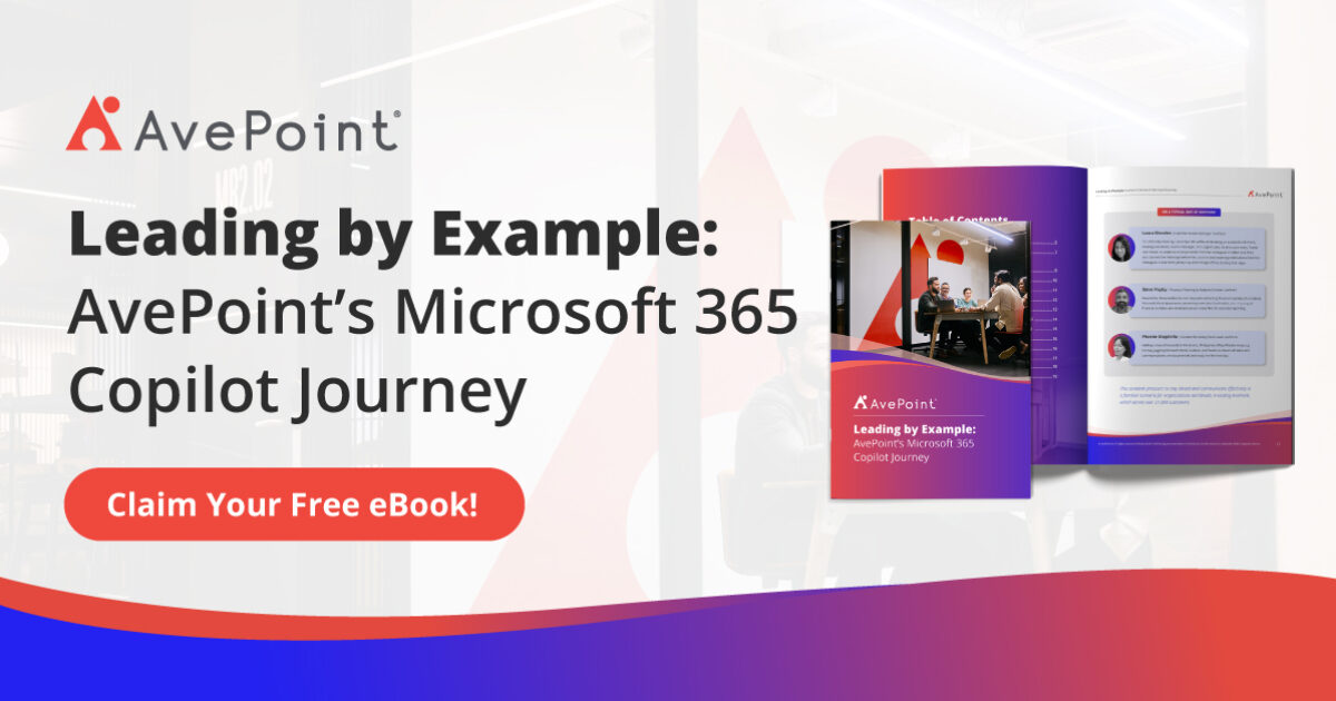 AvePoint’s Microsoft 365 Copilot Journey | AvePoint Singapore
