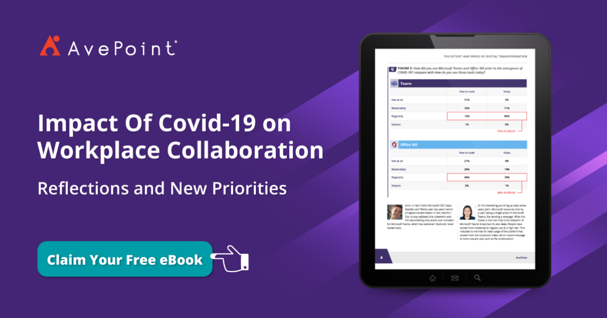Impact of COVID-19 on Workplace Collaboration: Reflections and New ...