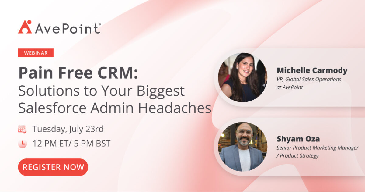 Pain Free CRM: Solutions to Your Biggest Salesforce Admin Headaches ...