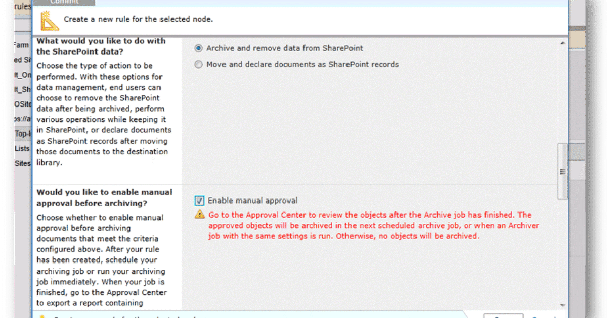 The Next Evolution of Microsoft SharePoint Archiving: DocAve Archiver ...