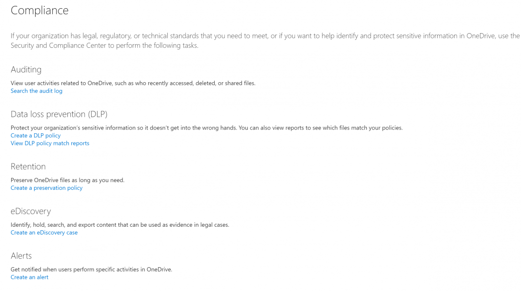 Eine Anleitung für das OneDrive Admin Center für Einsteiger | AvePoint