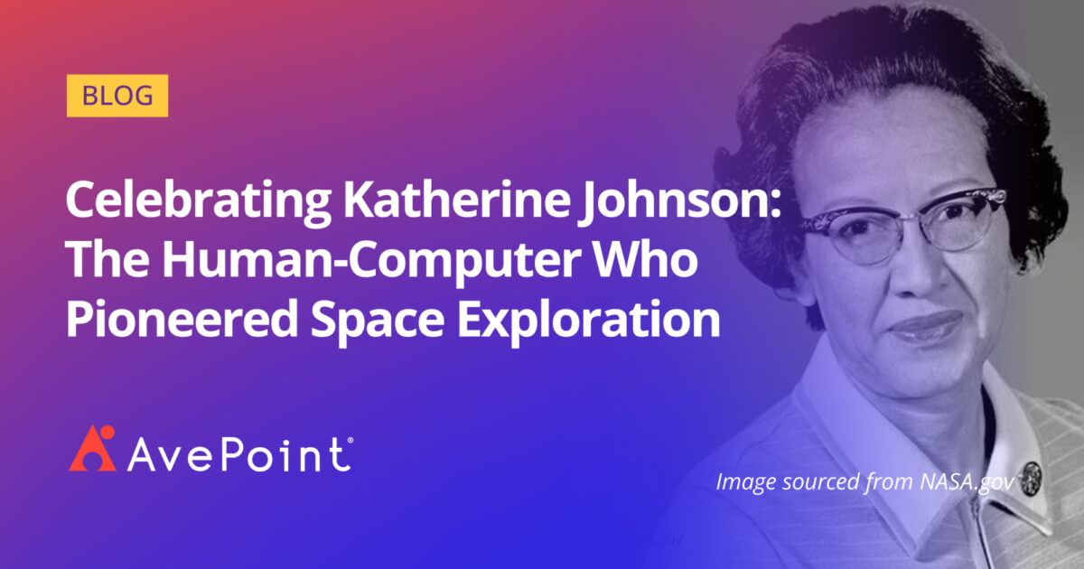 Celebrating Katherine Johnson: The Human-Computer Who Pioneered Space ...