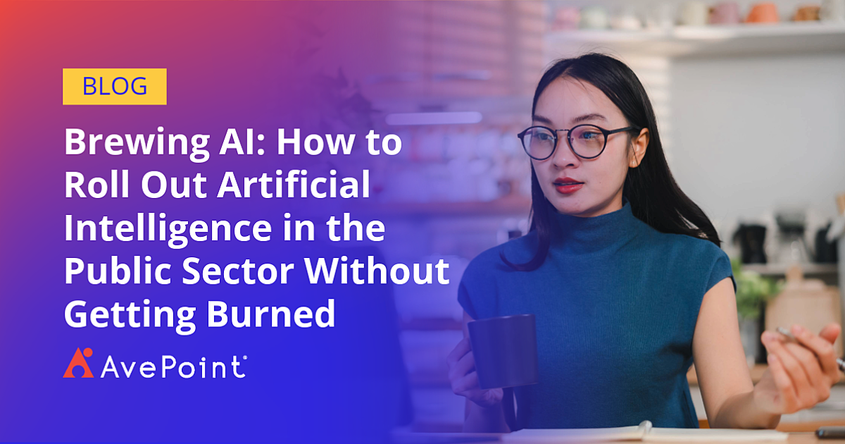 Brewing AI: How to Roll Out Artificial Intelligence in the Public Sector Without Getting Burned ...