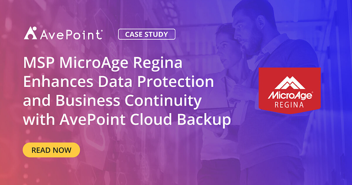 MicroAge Regina Case Study | AvePoint United Kingdom