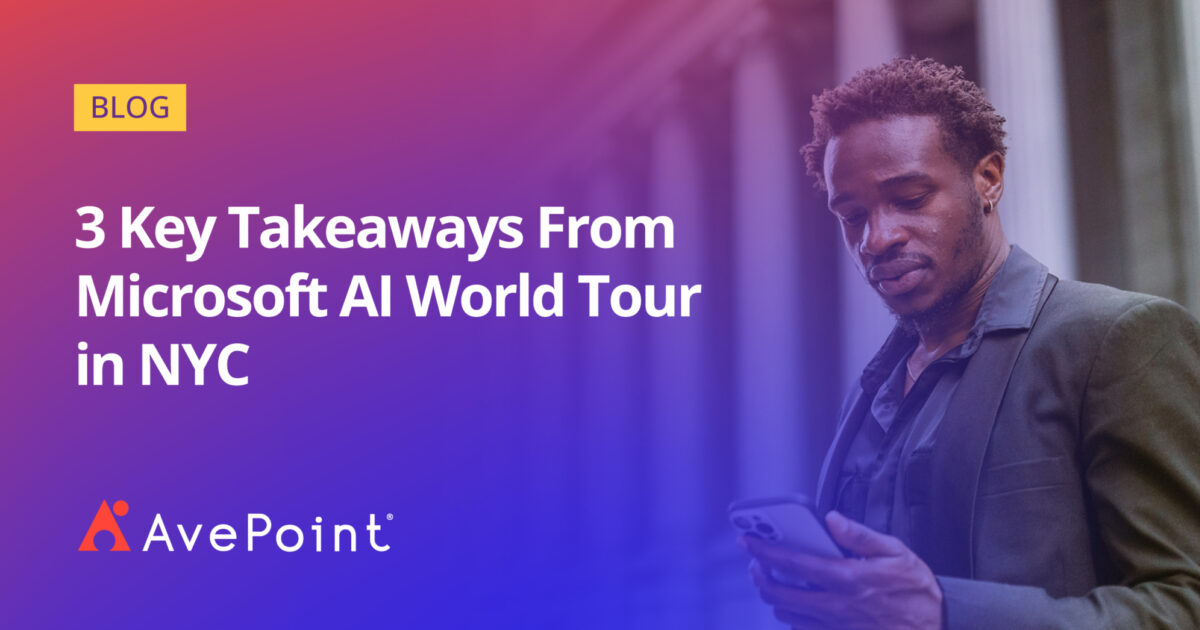 From Hype to Reality: 3 Key Takeaways from Microsoft AI World Tour in ...