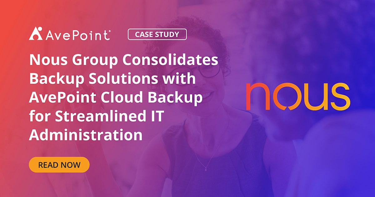 Nous Group | AvePoint