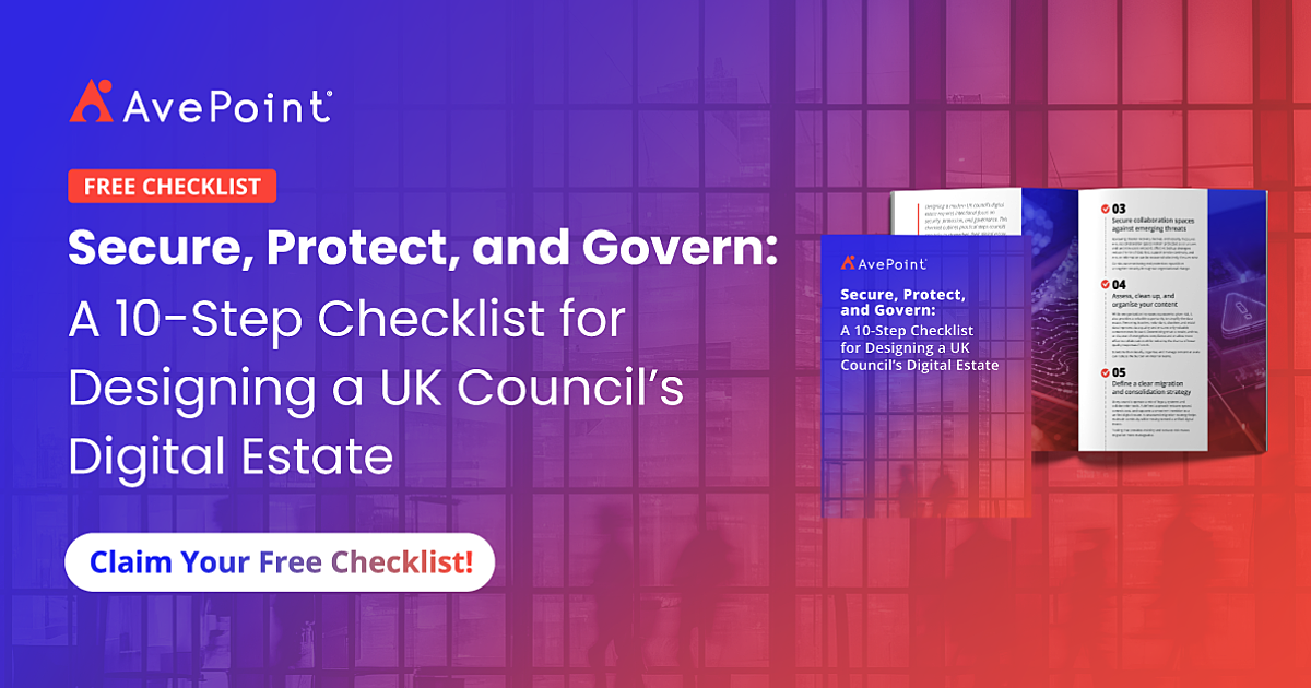 A 10-Step Checklist for Designing a UK Council’s Digital Estate ...