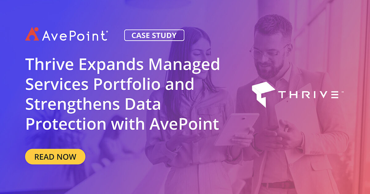 Thrive | AvePoint