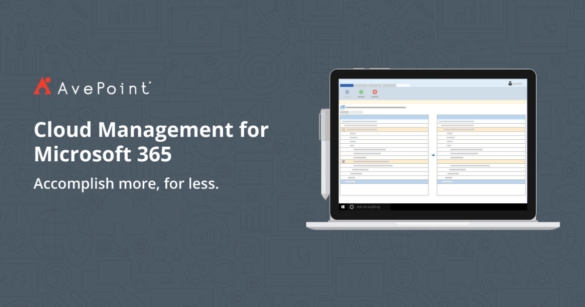 Automated Microsoft 365 Administration | Cloud Management | AvePoint