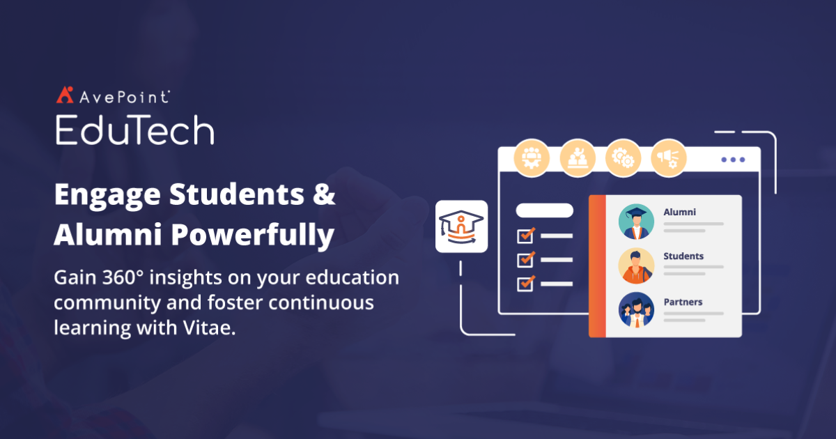 Vitae Student Management Systeem | Alumni & Studenten Platform | AvePoint NL