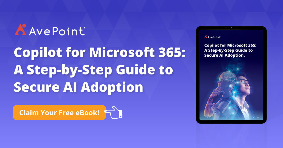 Copilot for Microsoft 365 Readiness Guide Ensuring AI Adoption | AvePoint SG