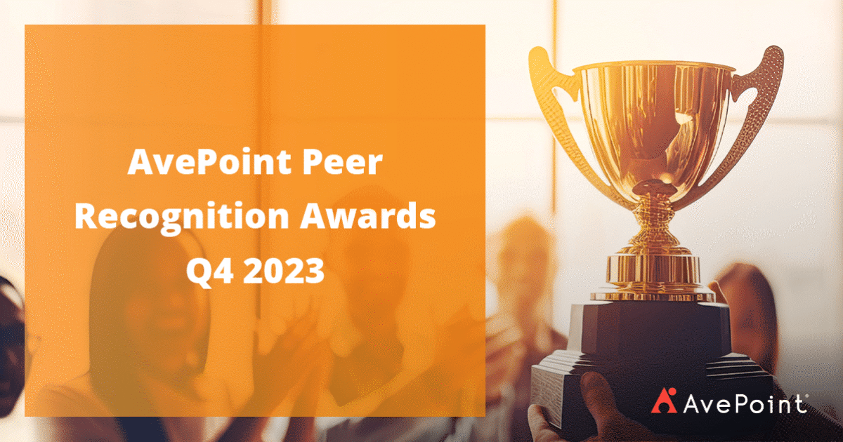 Celebrating Passion, Agility, And Teamwork At AvePoint: Meet Our Latest ...