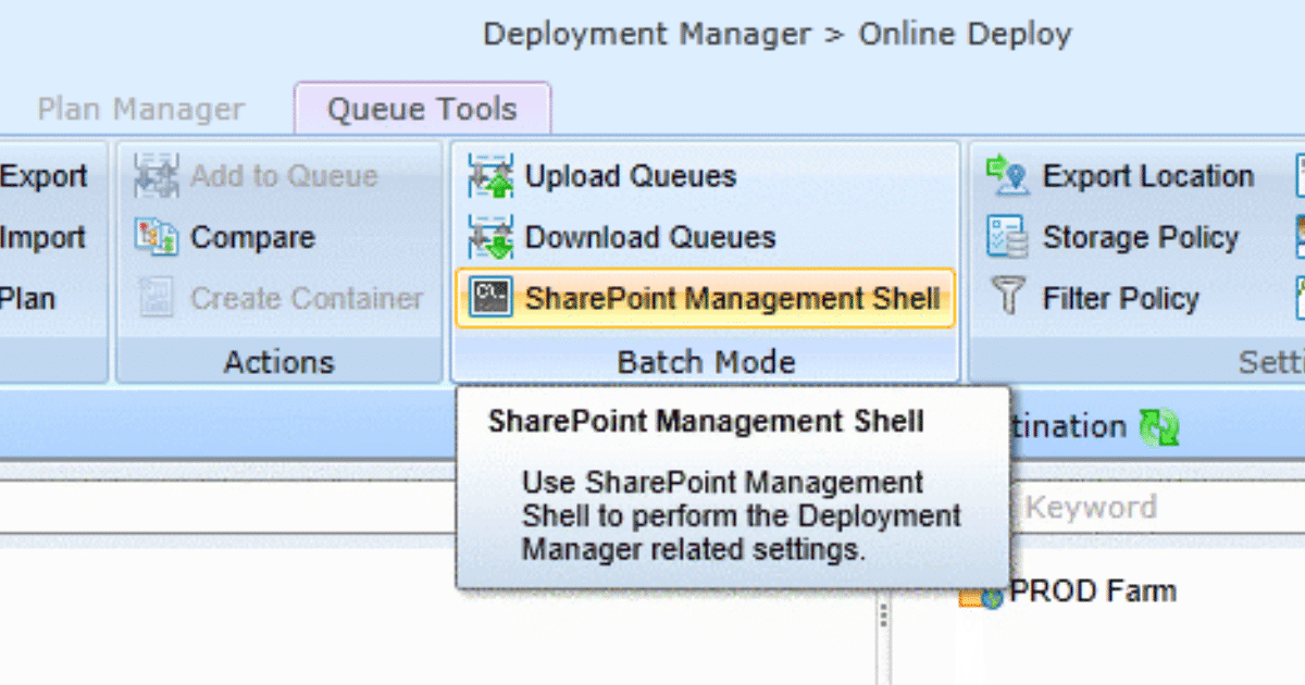 Five Great New Features in DocAve Deployment Manager for DocAve 6 ...