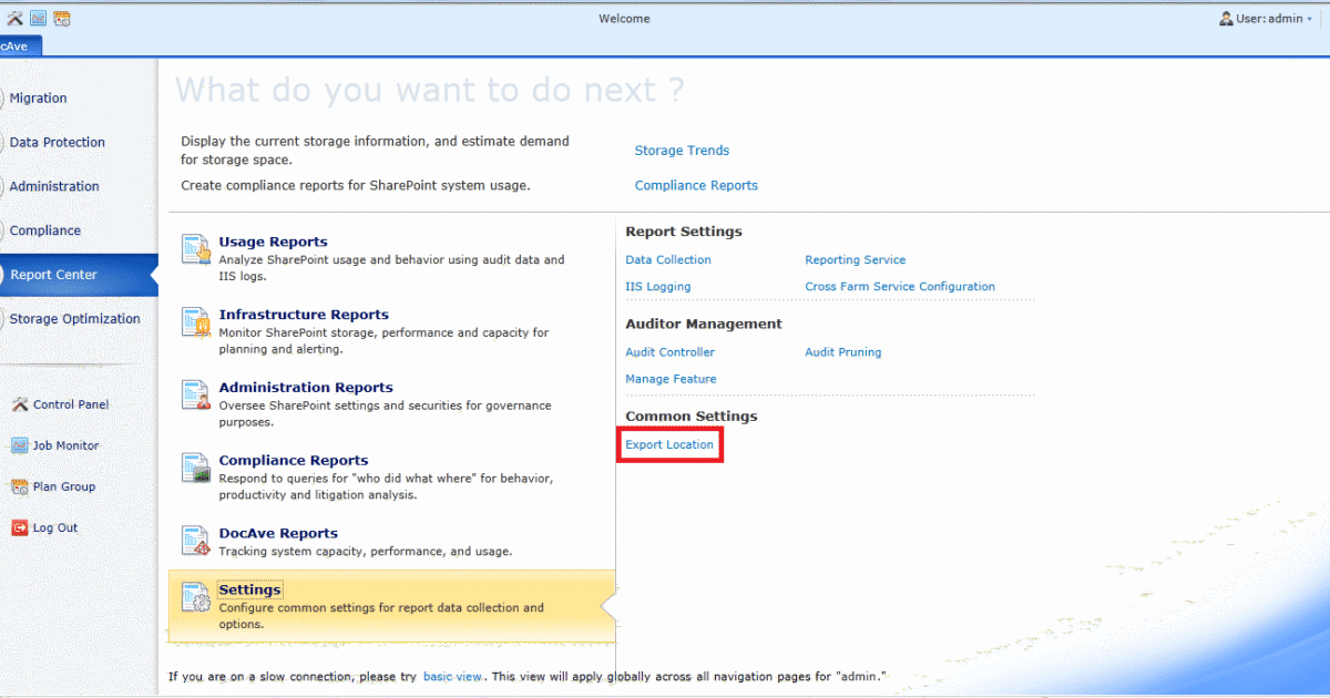 Getting the Right Data to the Right People: Publishing DocAve Reports ...