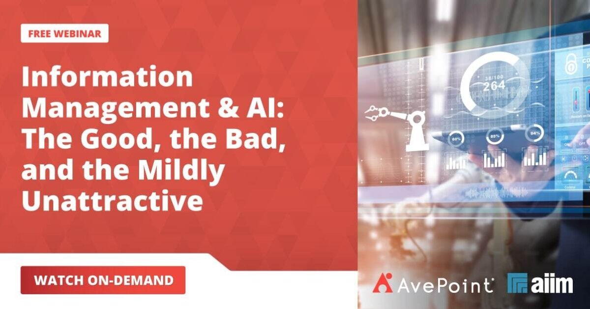 Leveraging AI for Information Management: Striking a Balance Between ...