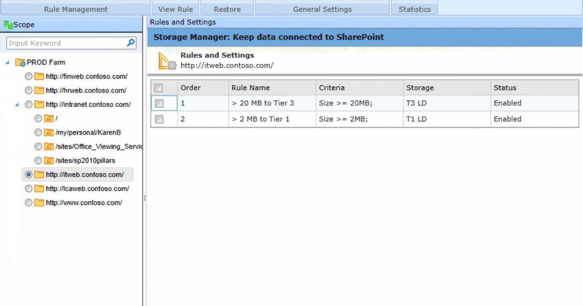 What’s New in DocAve 6: Storage Manager | AvePoint