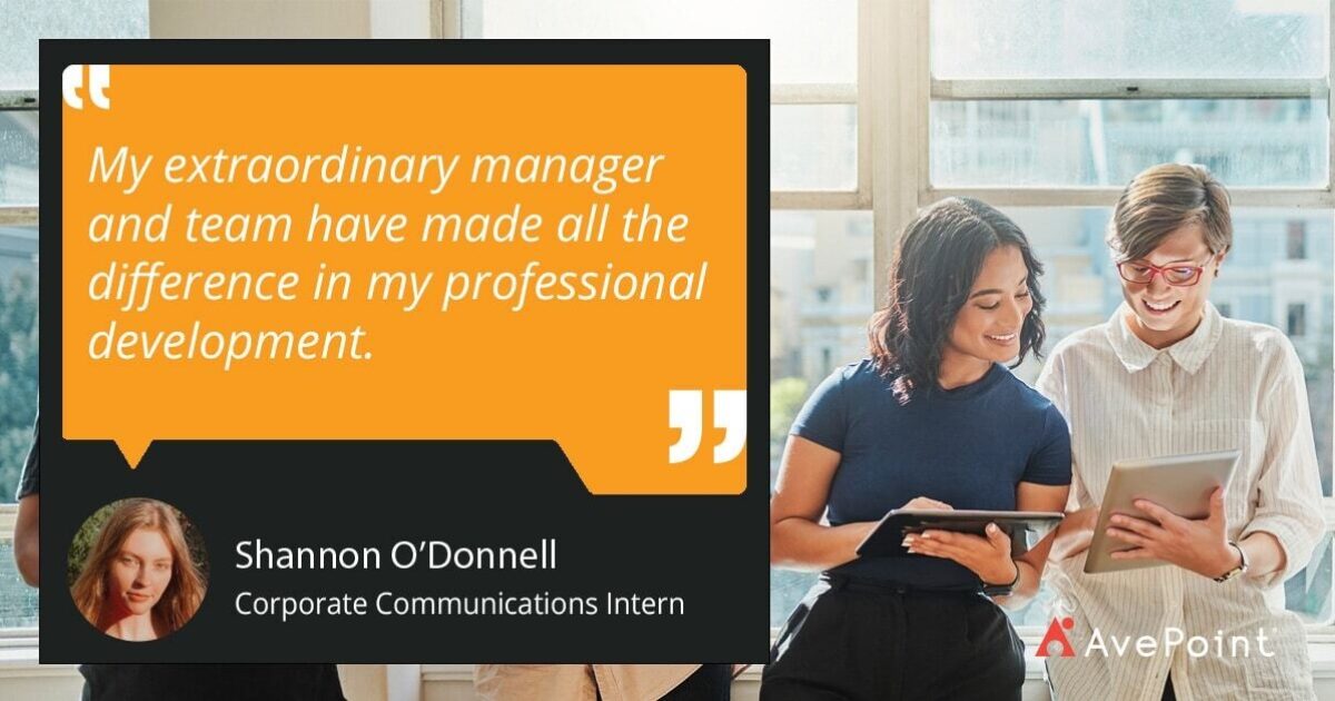 What Interns Actually Think Of AvePoint Internship | AvePoint
