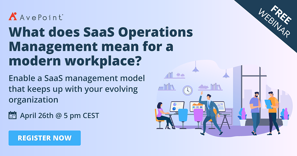 What does SaaS Operations Management mean for a modern workplace ...